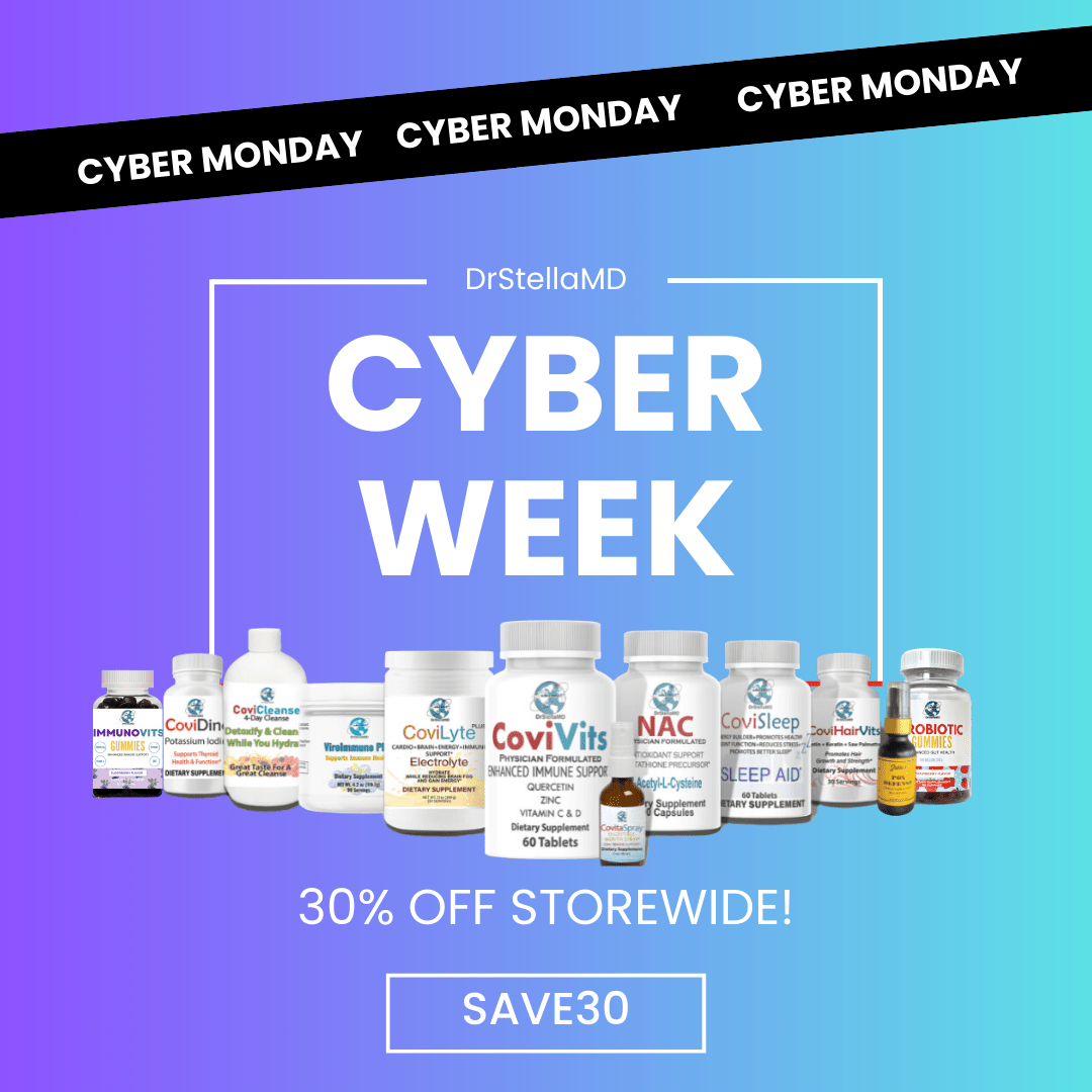 CYBER WEEK ENDS IN JUST HOURS - Dr Stella MD
