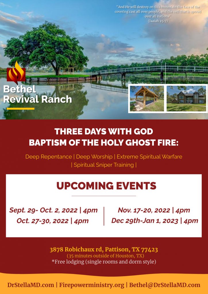 Bethel Revival Ranch – Dr Stella MD