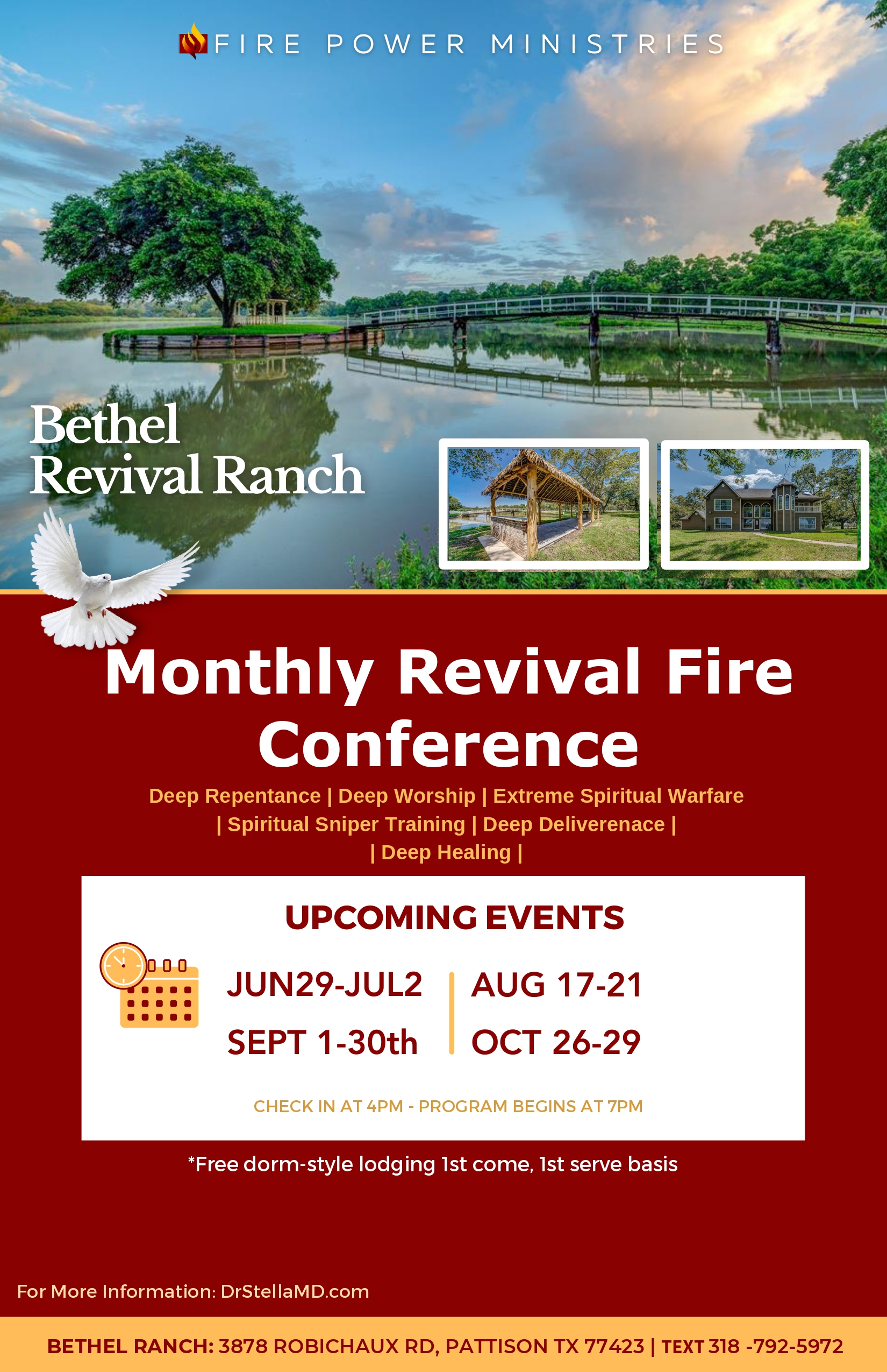 Bethel Revival Ranch – Dr Stella MD