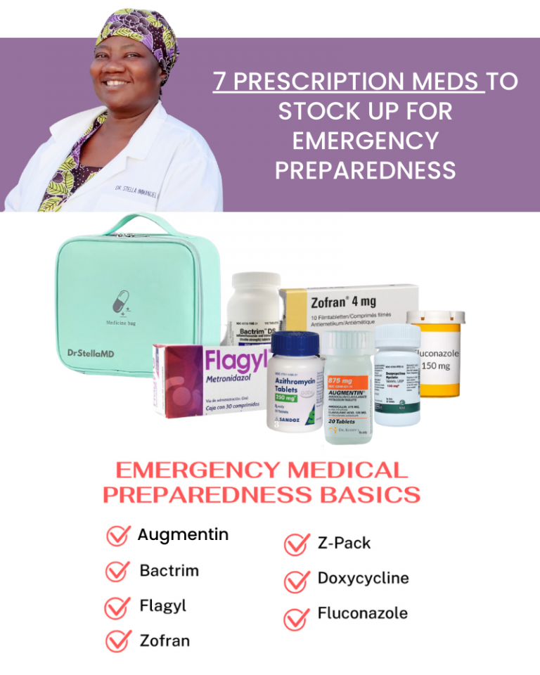 Emergency Med Prep Kit - Dr Stella MD