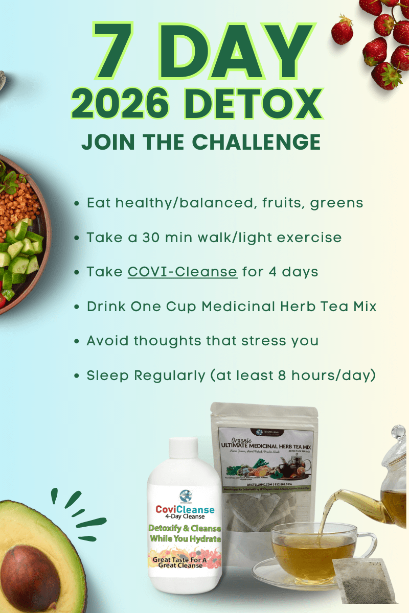 Disease Causing Toxins flushed out in just 7 days - Dr Stella MD